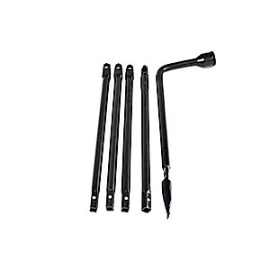 Red Hound Auto 1998-2015 Compatible with Ford Ranger 1995-2001 Explorer Lug Wrench Extensions Tire Tool Replacement Kit for Spare Jack