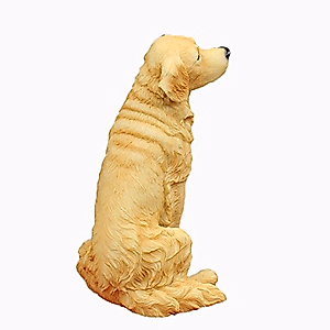 Artgenius Golden Retriever Dog Figurine 5.5 Inches,Dog Collection(Sitting)