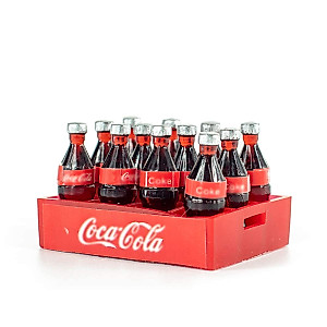 RC Car 1/10 Mini Bottle and Tray Model Toys Decorative Accessories for CC01 RC4WD Axial SXC10 Tamiya D90 D110 TRX-4 Trx4 Rock Crawler Car TF2 (Silver)