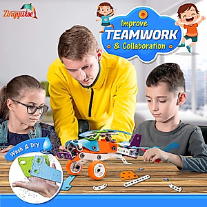 STEM Building Toy for 7-12 Years Old Boys 7-in-1 Models Kids Love to Build and Play 171Pcs Construction Set with Engineering Activity Kit Educational Toys for kids 5-7 Best Birhday Gift Toy for Kid
