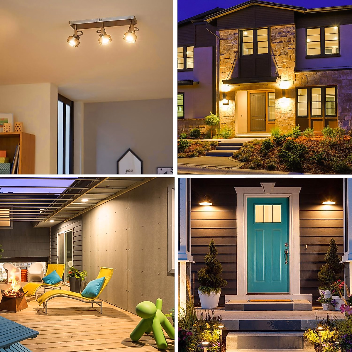 Nioclerce PAR30 Short Neck Halogen 75W 120V - 6 Pack PAR30 Flood Light Bulbs Warm White, PAR30 Dimmable E26 Base, Long Lasting PAR30 Halogen Bulb for Accent Lighting, Tracking Light, Recessed Light