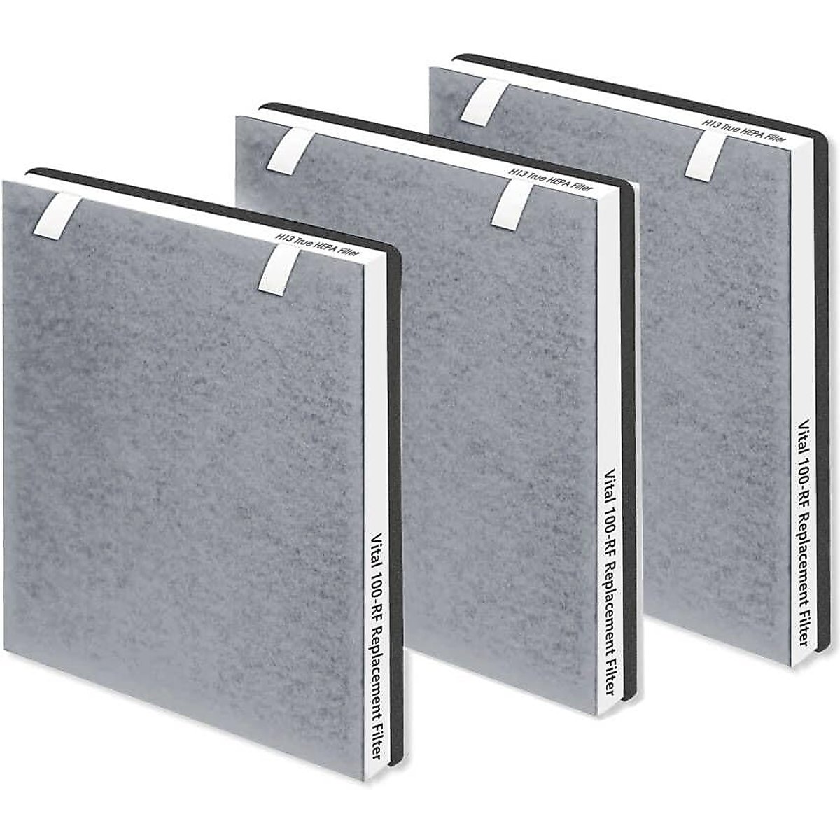 Yipchang Vital 100 Replacement Filter Compatible for LEVOIT Air Purifier, 3 Packs, Part #Vital 100-RF Filter, 3in1 Pre, H13 HEPA, Activated Carbon, Vital 100 Filter for Levoit Filter Replacement