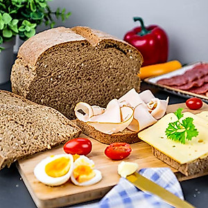 LURCH Germany Flexiform Oval Bread Pan For Baking All Kinds Of Bread | Mold Is Made Of 100% BPA-Free Premium Platinum Silicone | 9.4" x 7.1" - Brown