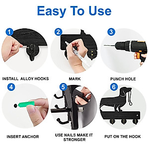 MAYJOYDIY Wooden Shark Wall Mount Coat Rack Sea Fish Key Hanger for Wall 11.8×7.9inch Sea Ocean Creatures Key Holder Rack 5 Alloy Hooks Sea Life Wall Art Decor for Gift Living Room Office Entryway