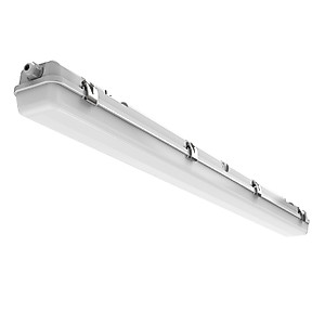 4FT LED Vapor Tight Light, IP65 IK08, 20W(2500lm)/40W(5000lm) Selectable, 5000K, 100-277V, Outdoor Waterproof Shop Light, Vapor Proof Lighting Fixture for Carport Parking Garage Car Wash, FCC Listed