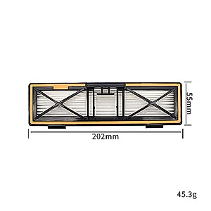 SNEEKE Vacuum Cleaner Parts Filters 945-0379 Cleaning Tool Fittings Kits Set ，Compatible for Neato D10 D75 D85 70E D85