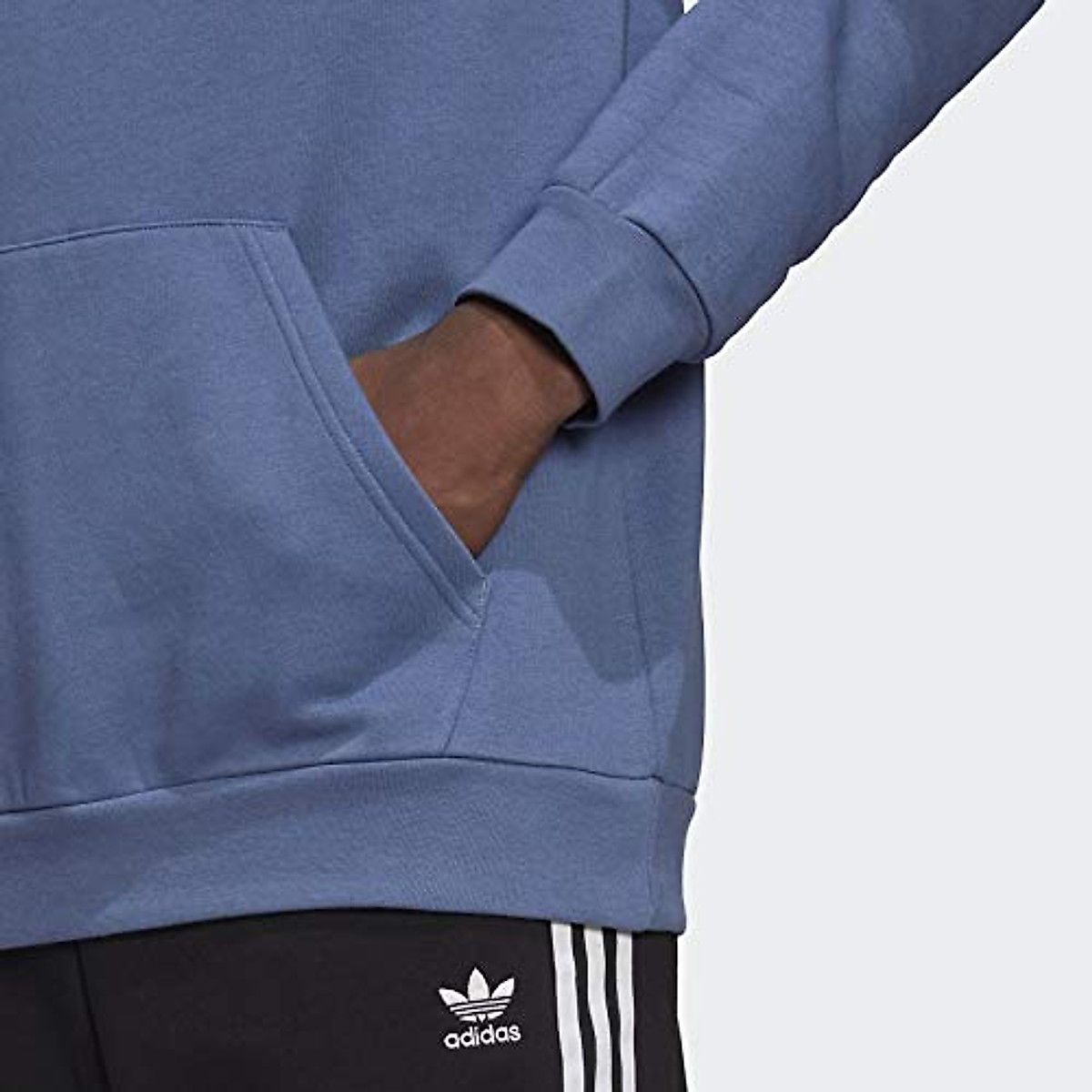 adidas LOUNGEWEAR Adicolor 3D Trefoil Graphic Hoodie Men's, Blue, Size M