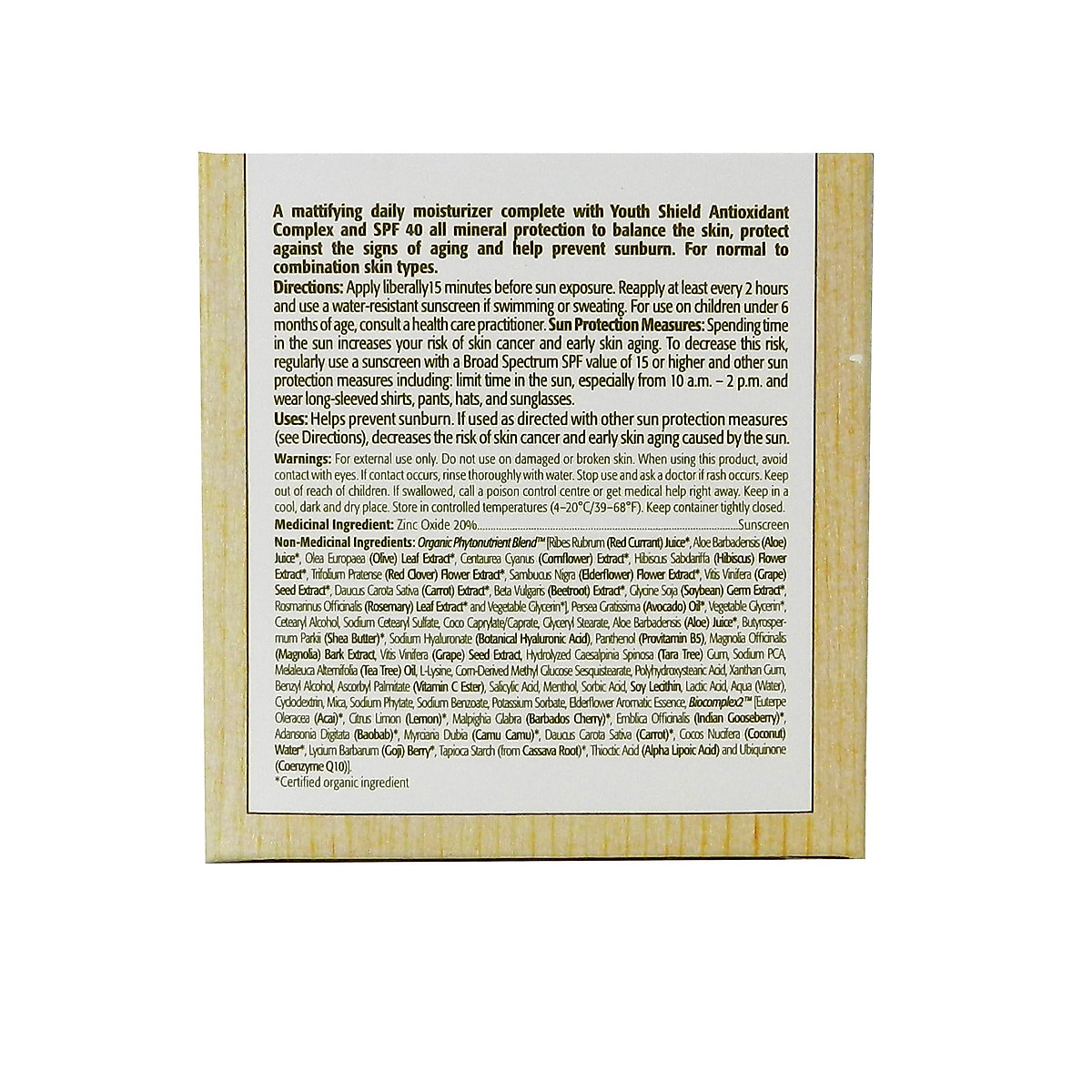 Eminence Red Currant Protective Moisturizer SPF 40, 2 fl oz