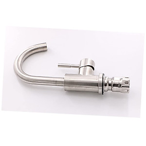 Generic Hot and Cold Water Faucet Spigot Uo Faucet Bar Sink Faucet Basement Faucet Bath with Chain Modern Bathroom Faucet Bathtub Fall Household