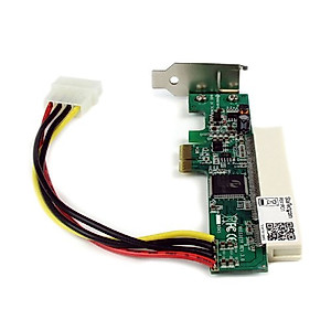 StarTech.com PCI Express to PCI Adapter Card - PCIe to PCI Converter Adapter with Low Profile / Half-Height Bracket , TAA (PEX1PCI1)