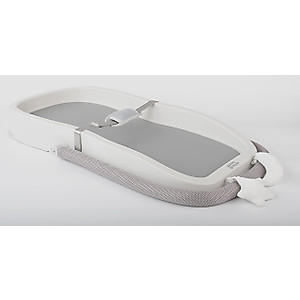 Baby Woyee Duraking Pro 4 in 1 Baby Changing pad Washable Portable Diaper Toy bar Changing Tray Non-Slip no Stain Waterproof Changing Table (Gray)