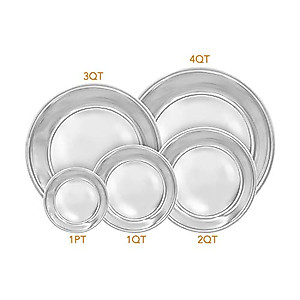 Fuzzy Puppy Food & Water Bowl for Cats & Dogs, Heavy-Duty Stainless Steel, Silver, 1 Quart