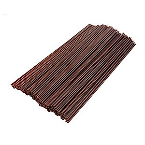 Wowlife 5.9 inch/6.8inch Disposable Two-place Sucker Straws Stirrer Coffee Drinking Straws