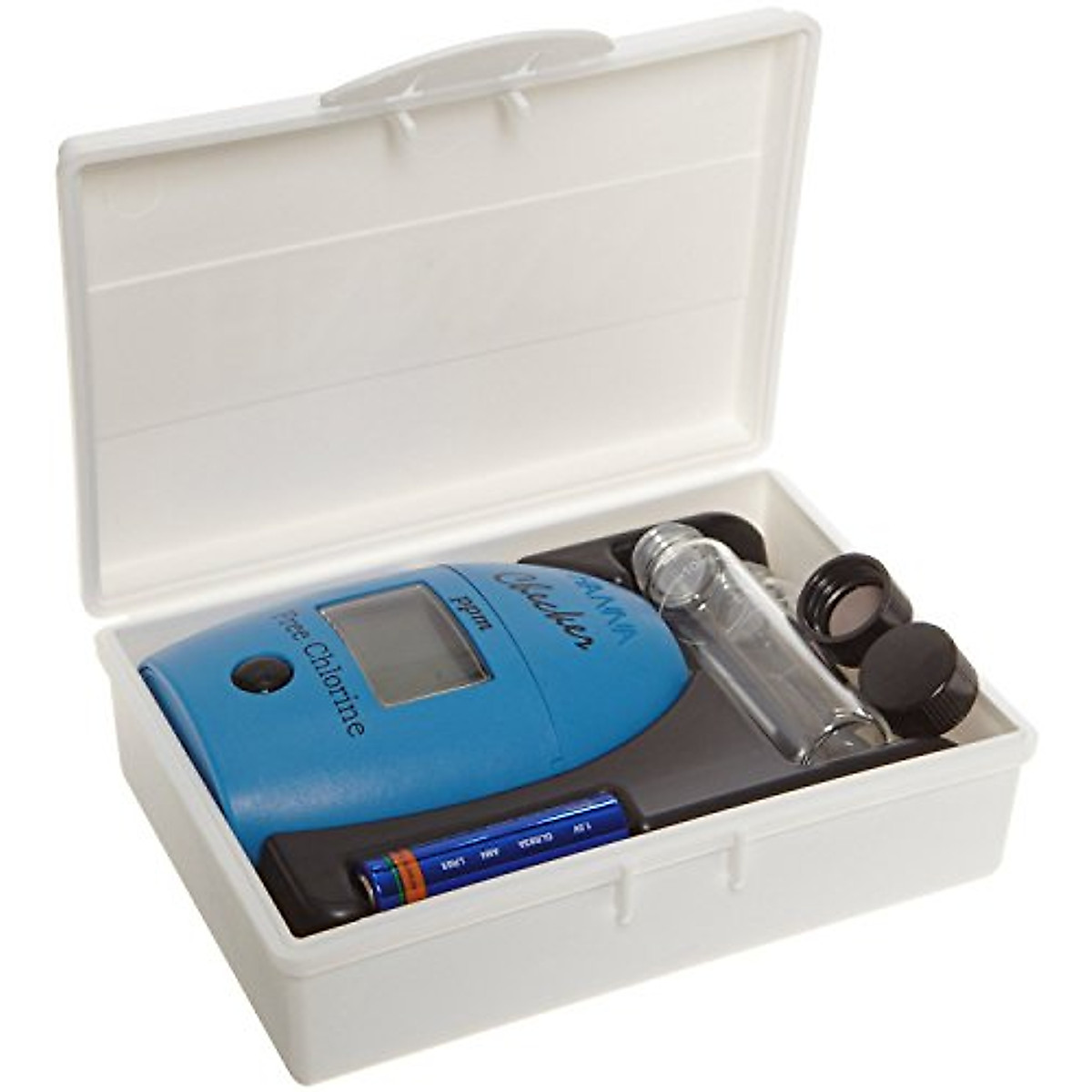 COMBO! Hanna Instruments HI701 Checker HC Handheld Colorimeter for Free Chlorine plus (1) HI 701-25 (25 extra tests)