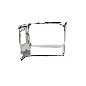 Omix | 12419.11 | Headlight Bezel, Left, Chrome | OE Reference: 55002245 | Fits 1984-1990 Jeep Cherokee XJ/MJ