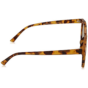 A.J. Morgan unisex adult Low Key Sunglasses, Antique Tortoise, 51 mm US