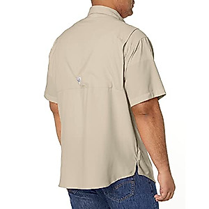 Columbia Men's Standard Tamiami II SS Shirt, Fossil, Medium