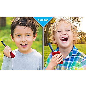 eKids Spidey and His Amazing Friends Toy Walkie Talkies for Kids, Indoor and Outdoor Toys for Kids and Fans of Spiderman Toys for Boys