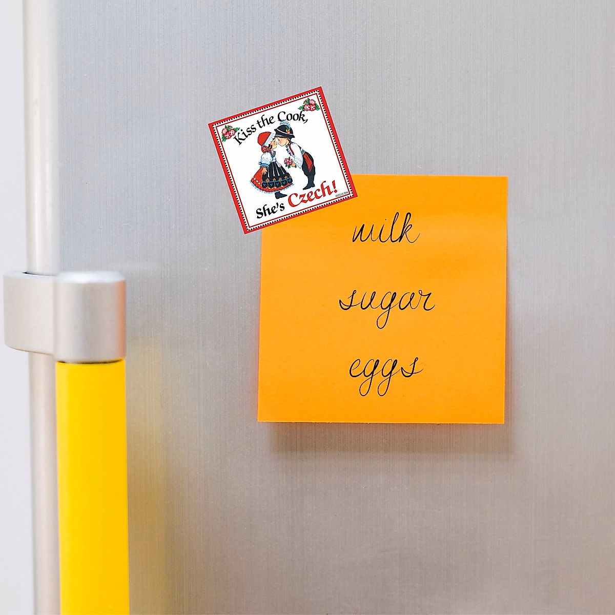 Czech Gift for Women Magnet Kiss Czech Cook