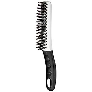 Amazon Basics 4 x 16 Soft Grip, Shoe Handle Style, Carbon Steel, Wire Brush