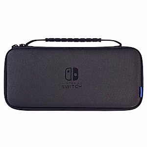 HORI Nintendo Switch Slim Tough Pouch (Black) for Nintendo Switch and Nintendo Switch OLED Model - Officially Licensed by Nintendo - Nintendo Switch;
