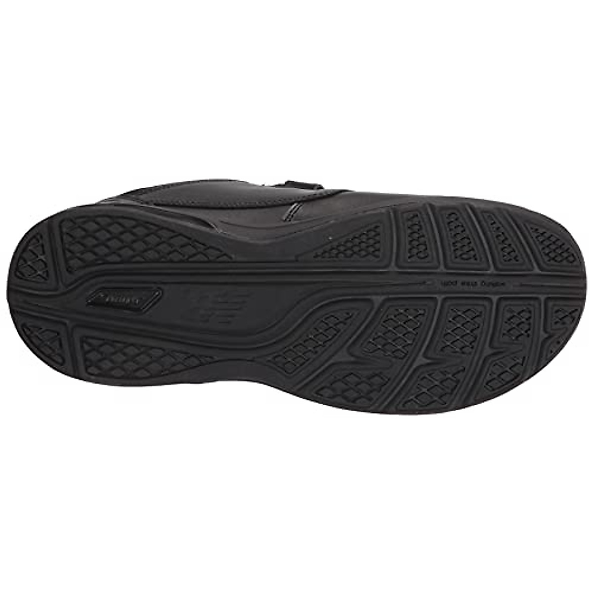 New Balance Men's 813 V1 Hook and Loop Walking Shoe, Black, 10 X-Wide