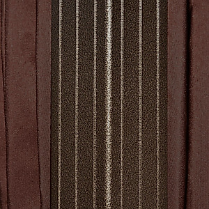 Outsunny 10' x 12' Hardtop Gazebo with Curtains and Netting, Permanent Pavilion Metal Single Roof Gazebo Canopy with Aluminum Frame and Hooks, for Garden, Patio, Backyard, Coffee Brown