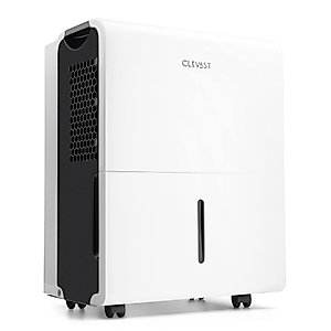 CLEVAST 1,500 Sq. Ft Energy Star 22 Pints Dehumidifier with Reusable Air Filter for Home, Basement, Living Room, Garage and Closet, 0.8 Gallons Capacity Detachable Water Tank, UL Listed