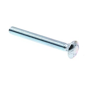 Prime-Line 9063761 Carriage Bolts, 3/8 In.-16 X 3-1/2 In., A307 Grade A Zinc Plated Steel (25 Pack)
