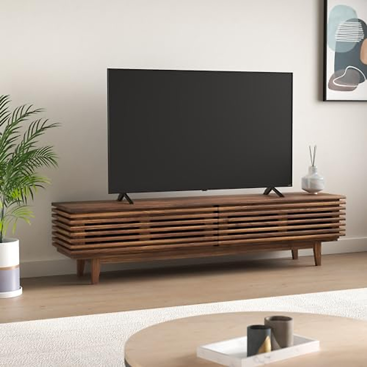 LG QNED75 Series 55-Inch Class QNED Mini-LED Smart TV 55QNED75URA, 2023 - AI-Powered 4K TV, Alexa Built-in, Black