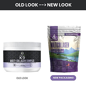 Multi-collagen Peptide Liquid Collagen For Dogs, Dog Collagen, Eggshell Powder Membrane For Dogs -Arthritis Support- Skin & Coat Health, Allergies,Dog Mobility Hip & Joint Pain Joint Supplement Relief