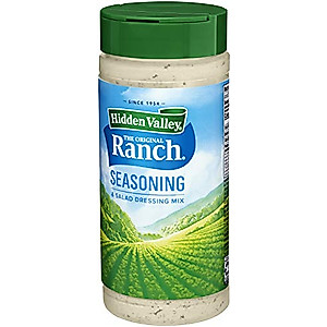 Hidden Valley Ranch Seasoning, Ranch Dressing Dry Mix for Salad Dressing, Gluten Free Salad Dressing, 8 Ounces