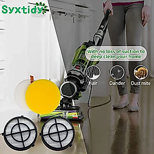 2Pack 16871 16881 Filters for Bissell Pet Hair Eraser Febreze Upright Vacuum Cleaners Replacements Model 1650 Series, 1650A, 1650C, Part 1608861, 1608860