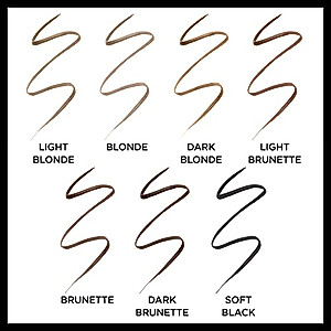 L'Oreal Paris Makeup Brow Stylist Definer Waterproof Eyebrow Pencil, Ultra-Fine Mechanical Pencil, Draws Tiny Brow Hairs and Fills in Sparse Areas and Gaps, Brunette, 0.003 Ounce (1 Count)