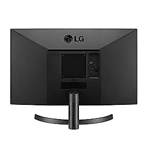 LG 27UK500-B Monitor 27” UltraFine (3840 x 2160) IPS Display, AMD FreeSync Technology, sRGB 98% Color Gamut, HDR 10, OnScreen Control, Wall Mountable - Black