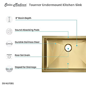 Swiss Madison Well Made Forever SM-KU708G, Gold