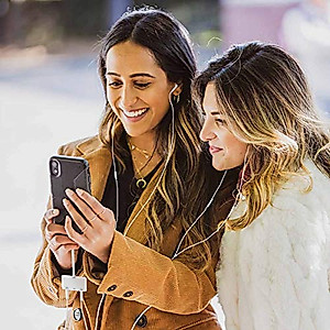 UWECAN iPhone Headphone Jack Adapter, 3 in 1 Dual 3.5 mm Headphone Audio Aux Jack + Charger Adapter Dongle Cable Splitter Compatible with iPhone 14/13/ 12/11/ X/ 8/ iPad - Support All iOS