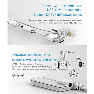 Vonets VAP11N-300 Wireless Mini WiFi Bridge/Repeater The Best Partner of IP Device/IP Printer/xbox/ps3/Dreambox Professional WiFi Bridge