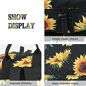 Oweisong Womens Mini Backpack Purse School Backpack for Girls Small Travel Black Backpack Casual Waterproof Shoulder Bag