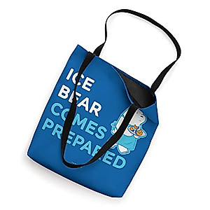 We Bare Bears Ice Bear Comes Prepared Tote Bag