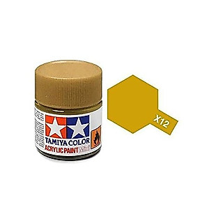 Tamiya 81512 Acrylic Mini X-12 Gold Leaf - 10ml Bottle .HN#GG_634T6344 G134548TY36443