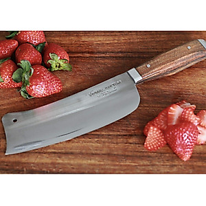 Verve Culture Artisan Stainless Steel Thai Chef's Knife #2 - Authentic Hand Crafted in Thailand
