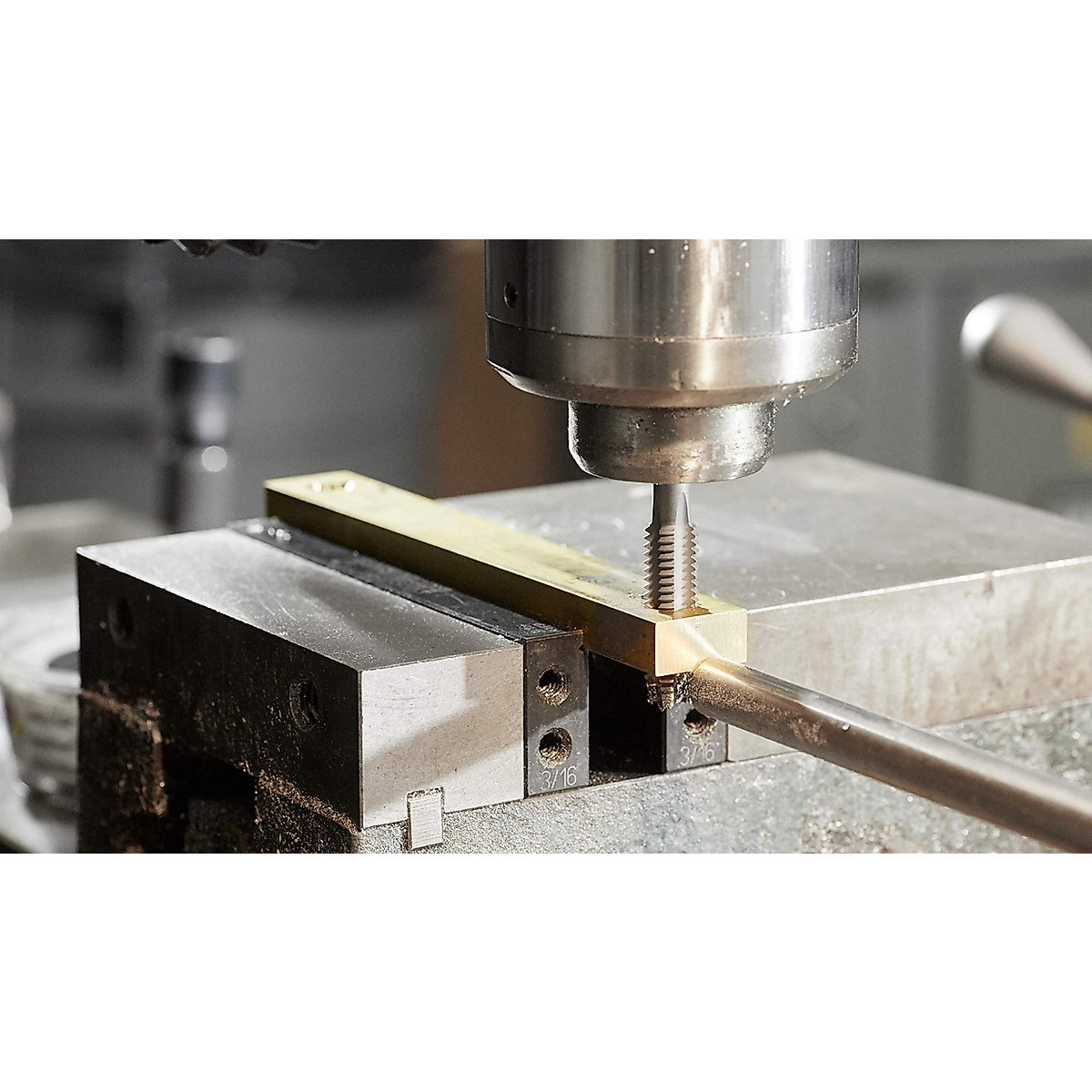 BOSCH BDT632 6-32 Plug Tap and No. 36 Drill Bit Combo Set