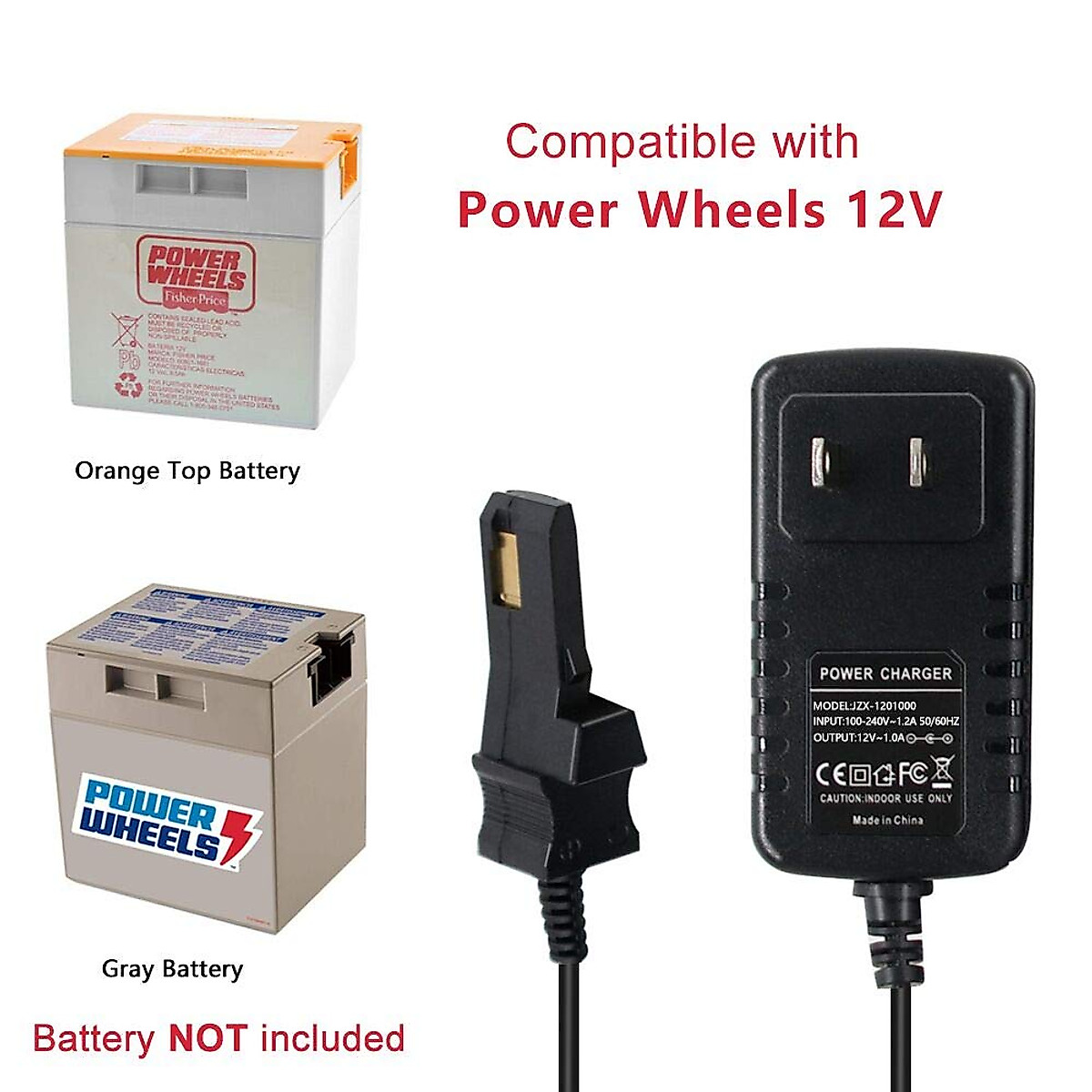 12V Battery Charger Replacement for Power Wheels