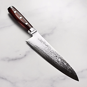Yaxell Super Gou 8" Chef's Knife - Made in Japan - 161 Layers SG2 Stainless Damascus