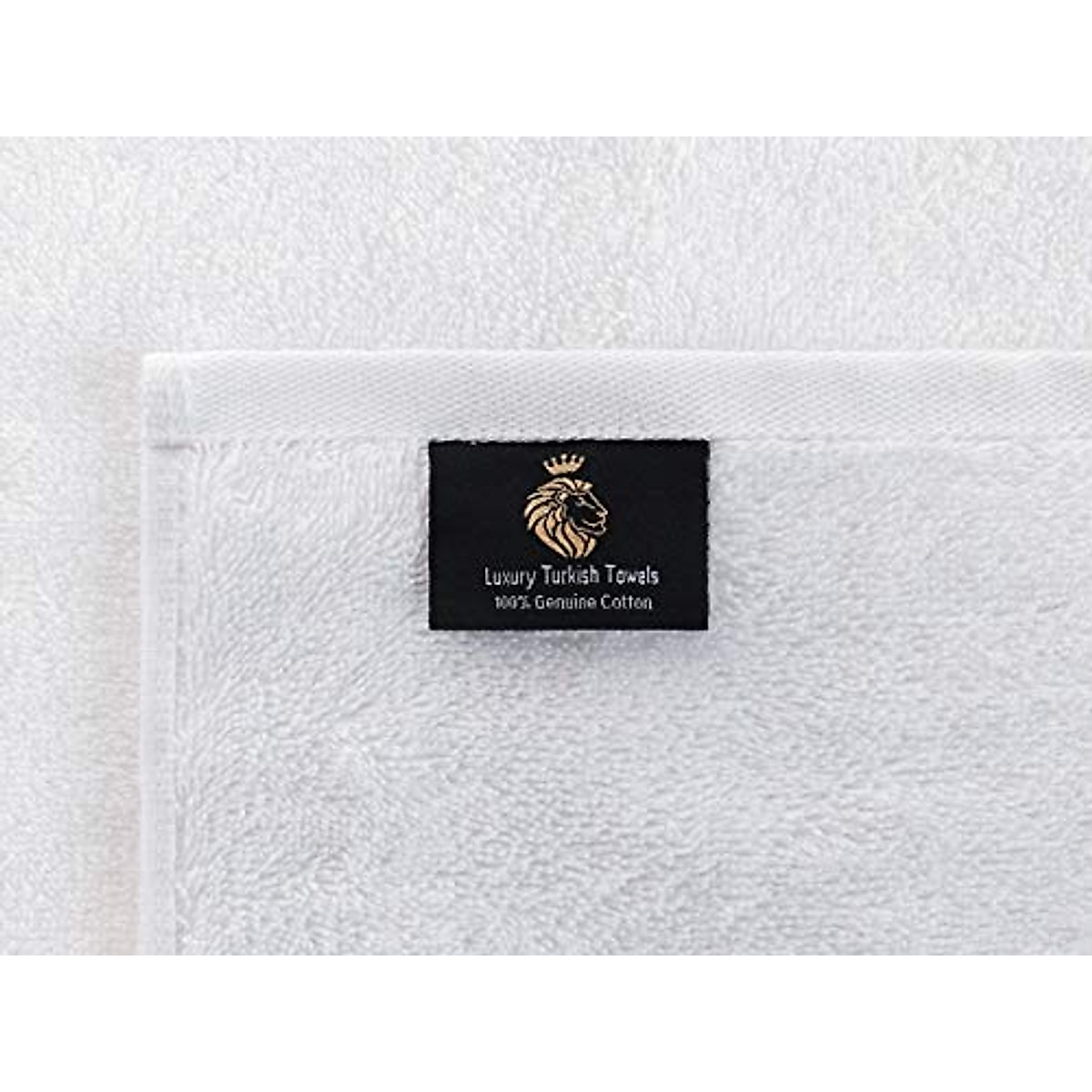 Dorlion Towels 6 Piece White Towel Set, 100% Turkish Cotton Soft Hotel Towels, Quick Dry Turkish Towel Set for Bathroom, Lilac