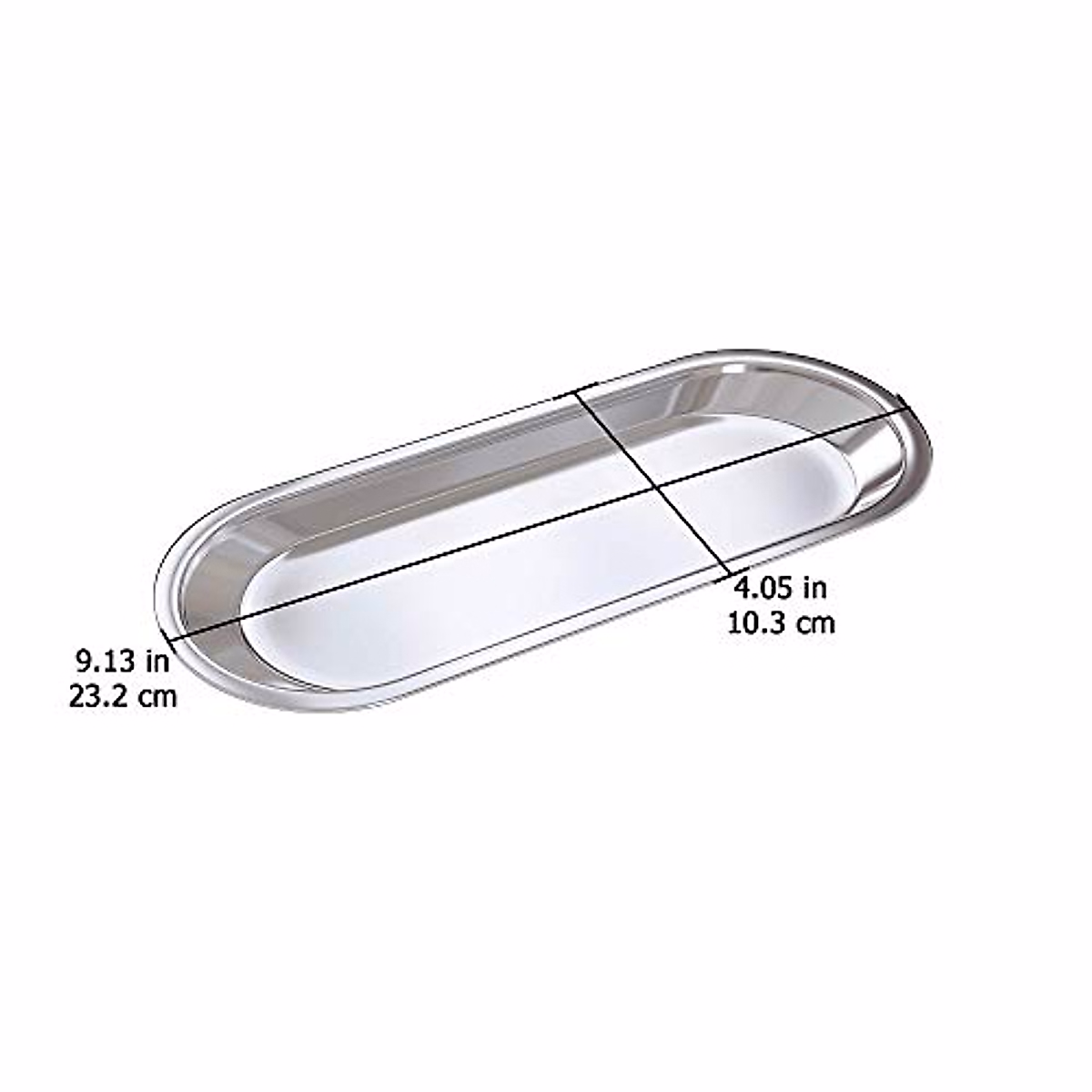 Stainless Steel Multipurpose Tray - Large_Silver