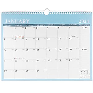 NUOBESTY Desktop Calendar 2024 Calendar Appointment Hanging Calendar Daily Use Calendar for Office 2024 Wall Calendar Wall Calendars Sturdy Calendar Desk Calendar Dating Small Wall Calendar
