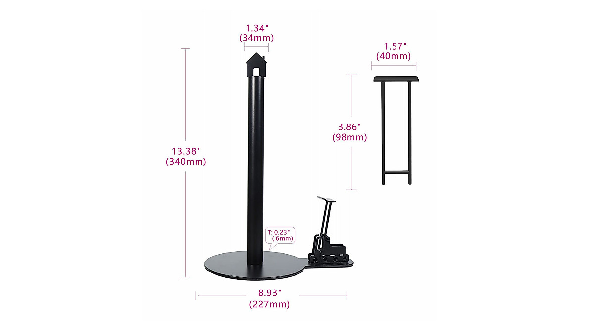Onlycee Bulldozer Paper Towel Holder – Stylish & Fun Kitchen Accessory