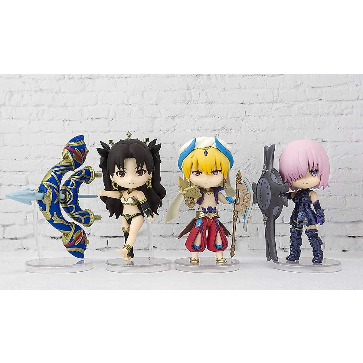 Figuarts Mini Fate/Grand Order Absolute Demonic Battlefront Babylonia Gilgamesh,Ishtar, MashKyrielight Set of 3